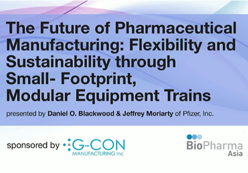 The Future Of Pharmaceutical Manufacturing - G-CON